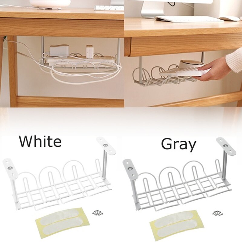 Under Desk Cable Management Tray Storage Organizer... – Grandado