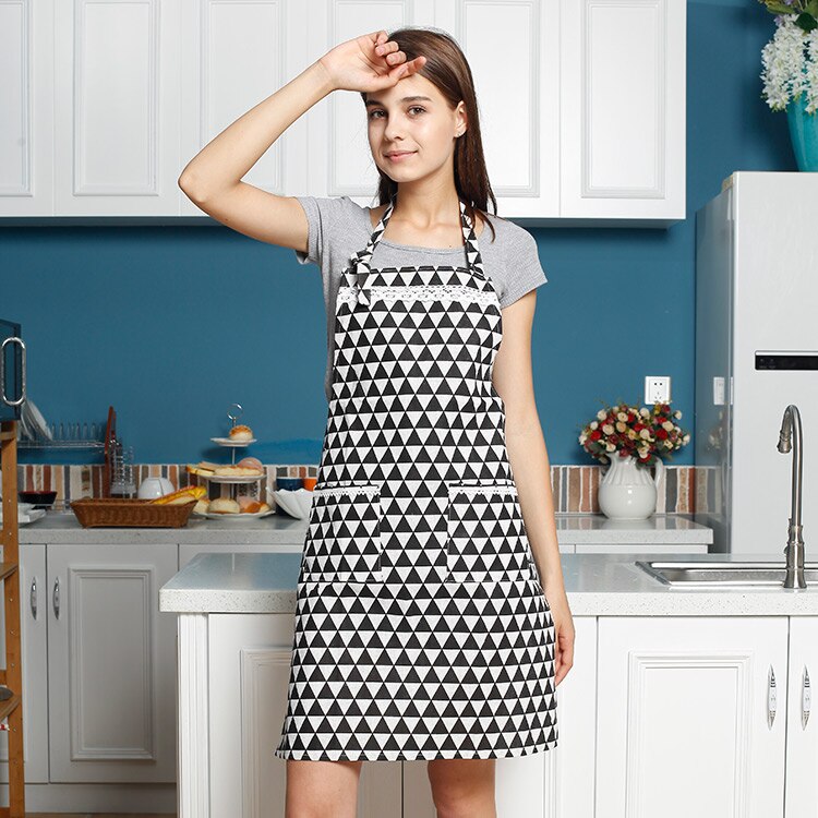 Nordic style cotton fabric oil-proof cooking kitch... – Grandado