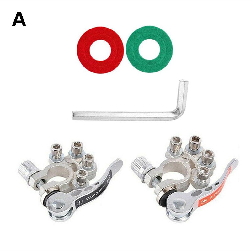 2 Pcs Car Battery Terminal Connector Wire Cable Cl... – Grandado