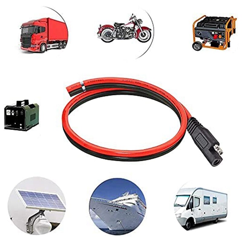 MOOL SAE Connector Extension Cable,10AWG Solar Pan... – Vicedeal MOOL SAE Connector Extension Cable,10AWG Solar Pan... – Vicedeal