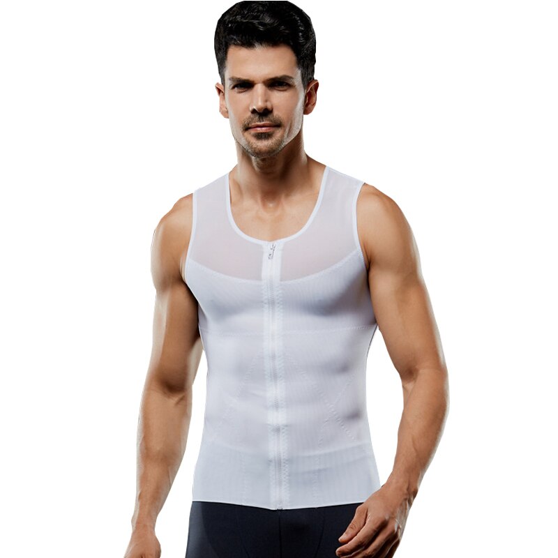 Men's Shaper Slimming Vest Gynecomastia Shaper... – Vicedeal