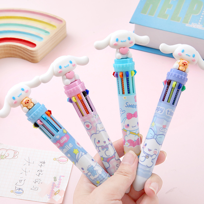 Sanrio Ballpoint Pen 18 /36 Cinnamon Roll 10-Color... – Grandado