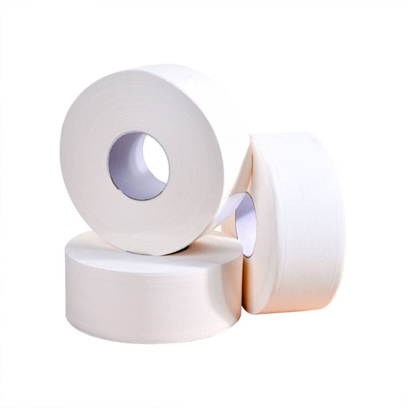 Jumbo Toilet Rolls Paper 4 Ply Bath Tissues Emboss... – Grandado