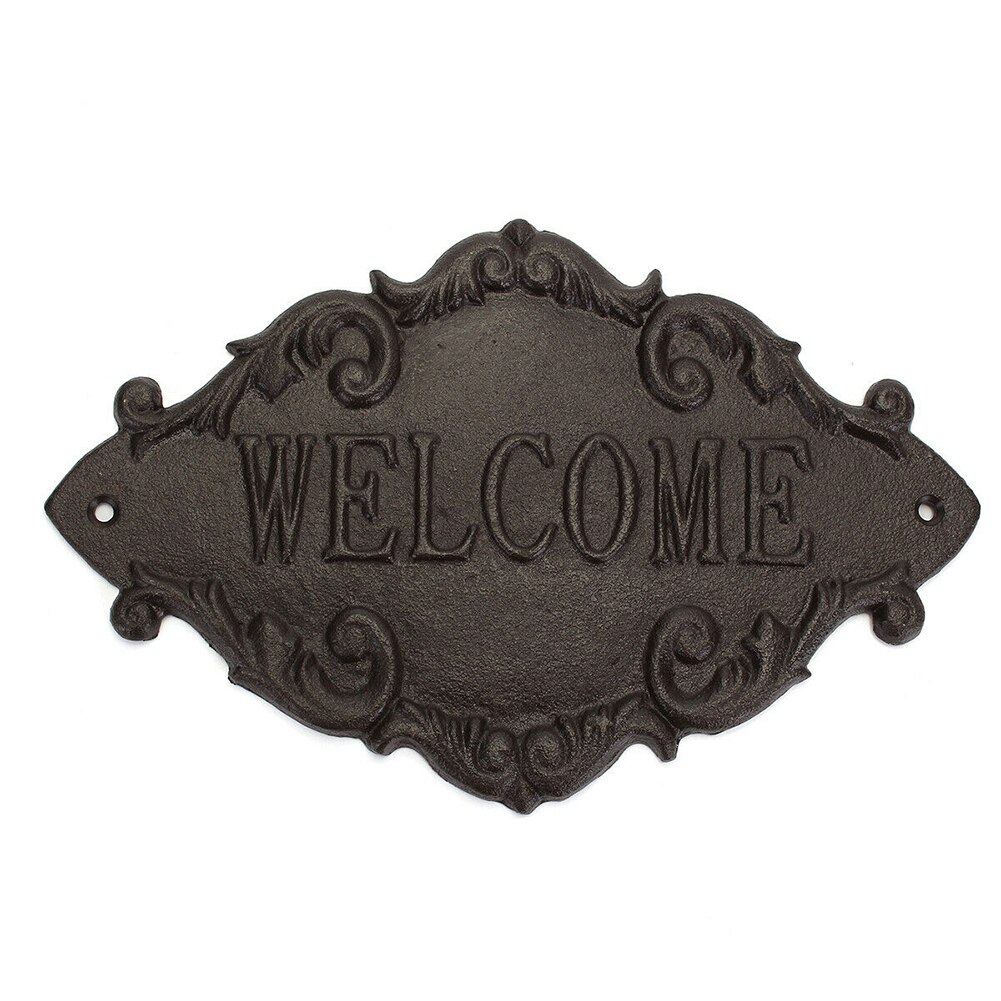 Welcome Sign Restaurant Ornaments Durable Easy Ins... – Vicedeal