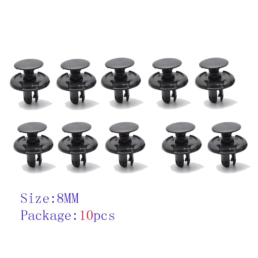 10/20/30/40Pcs Auto Bumper Fastener 8Mm Gat Klinkn... – Vicedeal