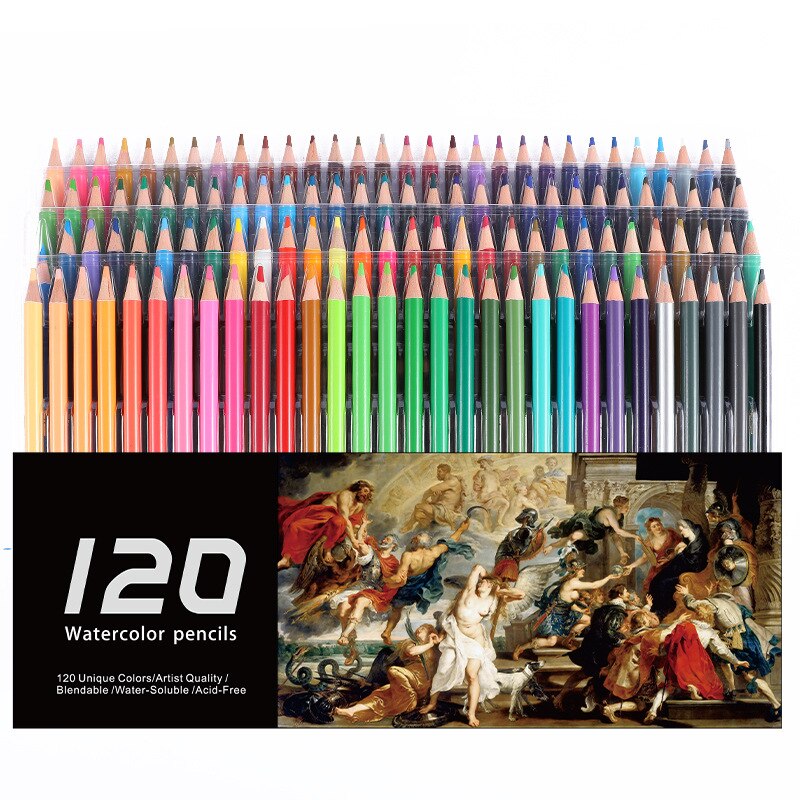 210 Colors Watercolor Drawing Set Colored Pencils ... – Vicedeal