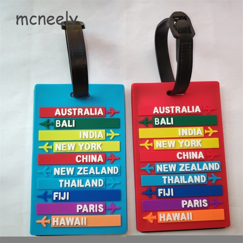 Luggage Tag Portable Secure Travel Suitcase ID Lug... – Vicedeal