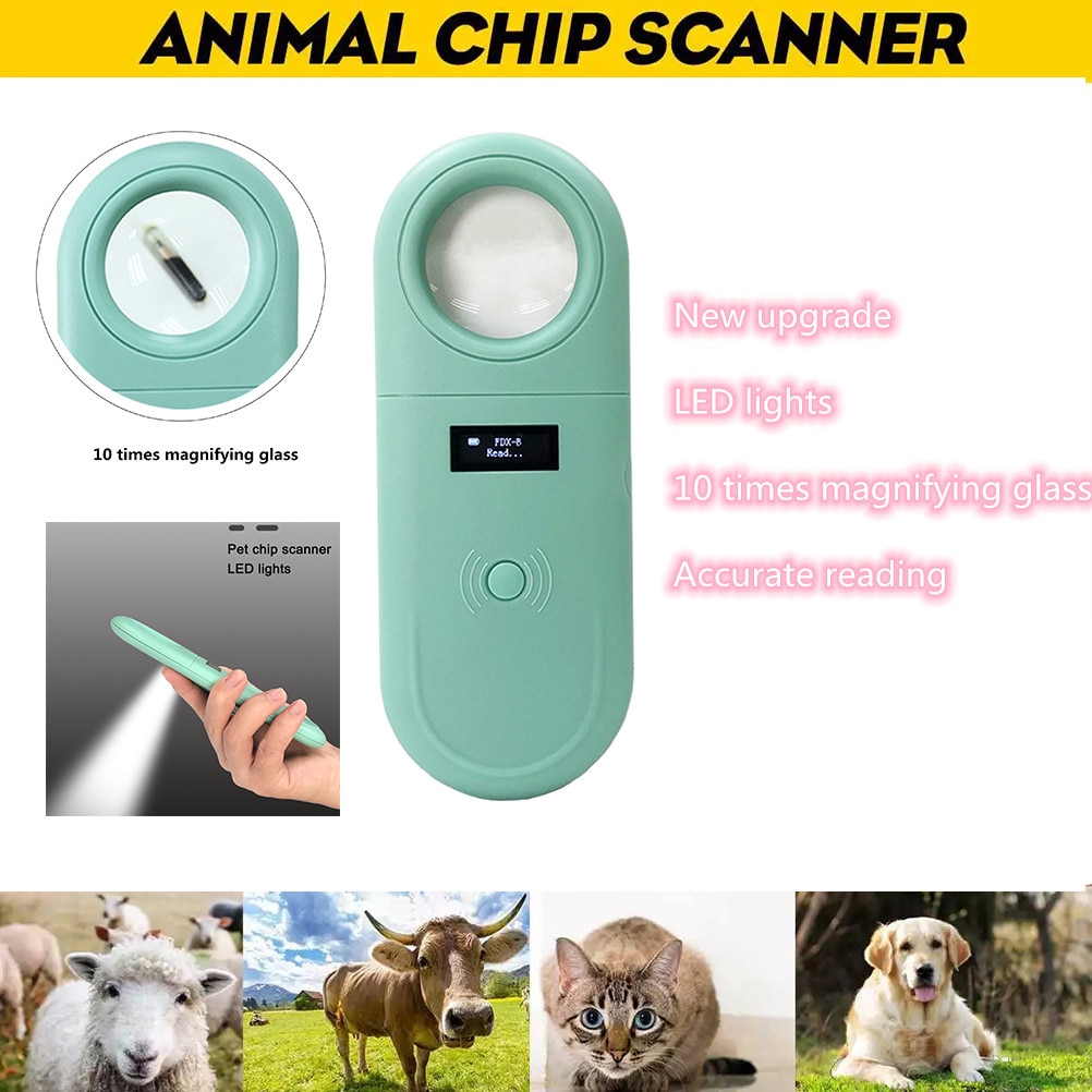 Huisdier Microchip Scanner Hond Chip Scanner 134.2... – Vicedeal