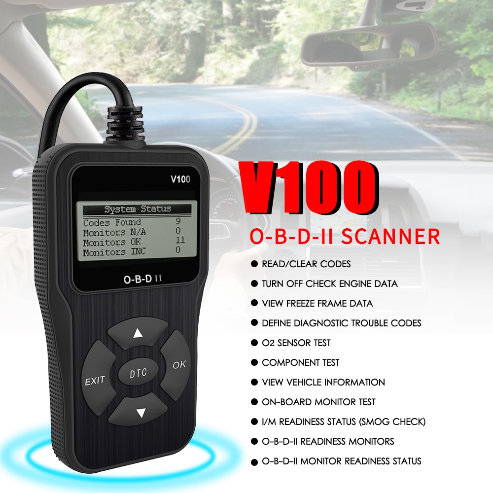 Universal O-B-D II Scanner Car Engine Fault Code R... – Grandado