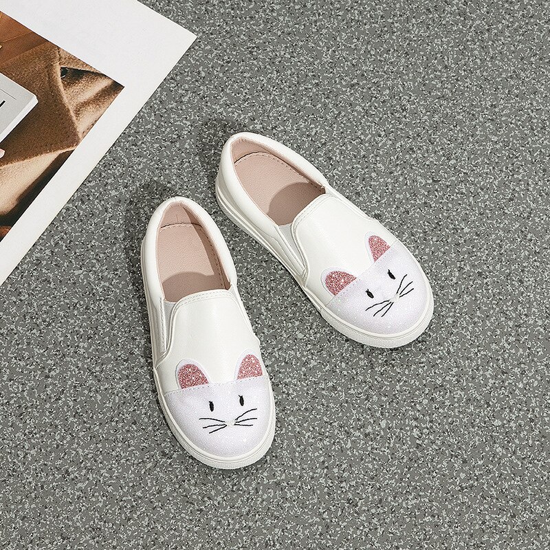 Children Loafers Student White Breathable Spring A... – Grandado