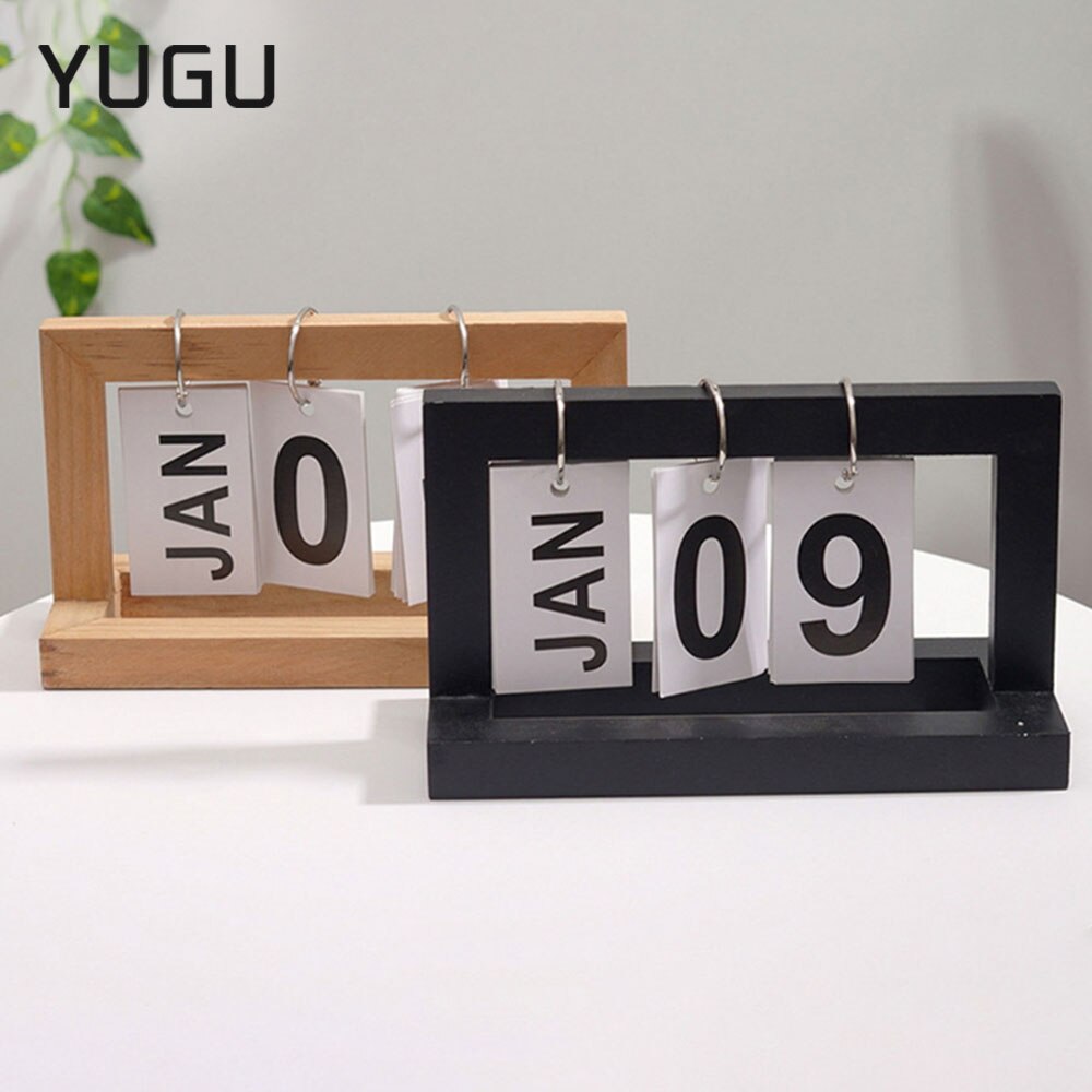 Yugu Kalender Bureau Kalender Met Stickers Mini Du... – Vicedeal