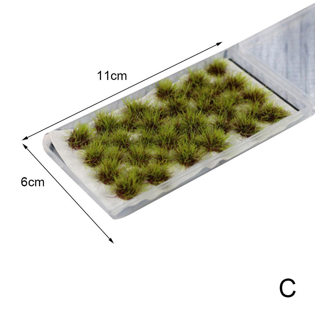 Architecture Flock Mixed Green Grass For Ho Train ... – Grandado