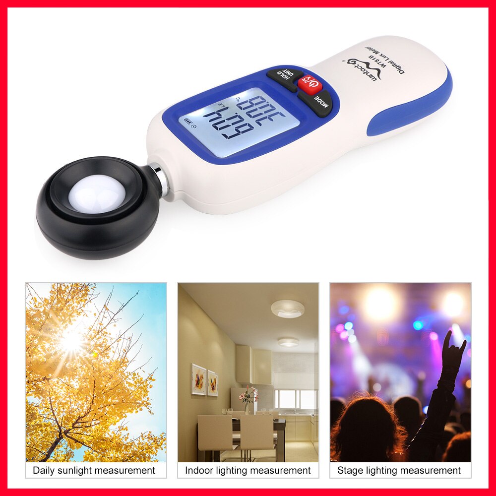 WINTACT Digital Mini Lux Illuminate Light Meter En... – Grandado