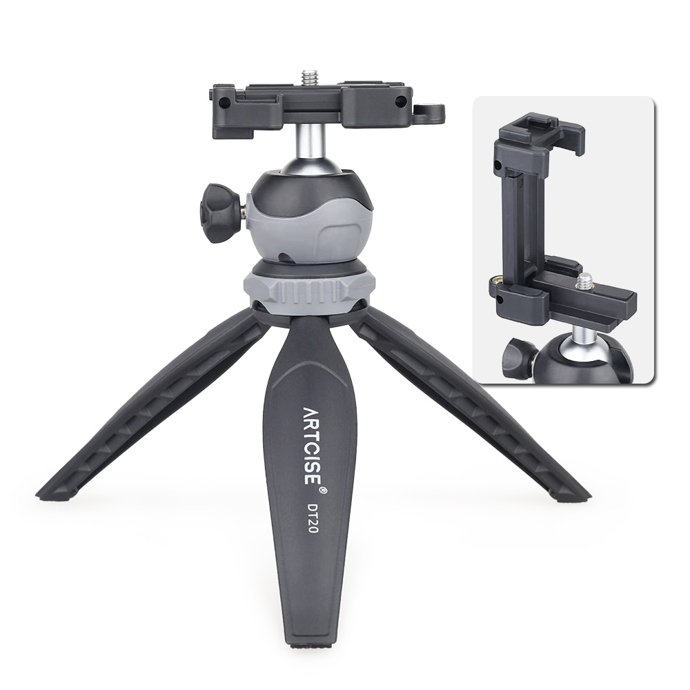 ARTCISE DT20 Desktop Stativ für Telefon Gopro Vlog... – Vicedeal