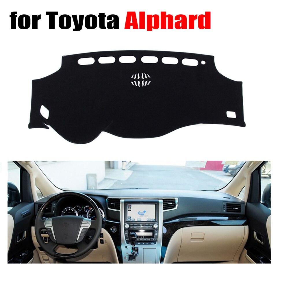 Rkac Auto Dashboard Cover Mat Voor Toyota Alphard ... – Grandado