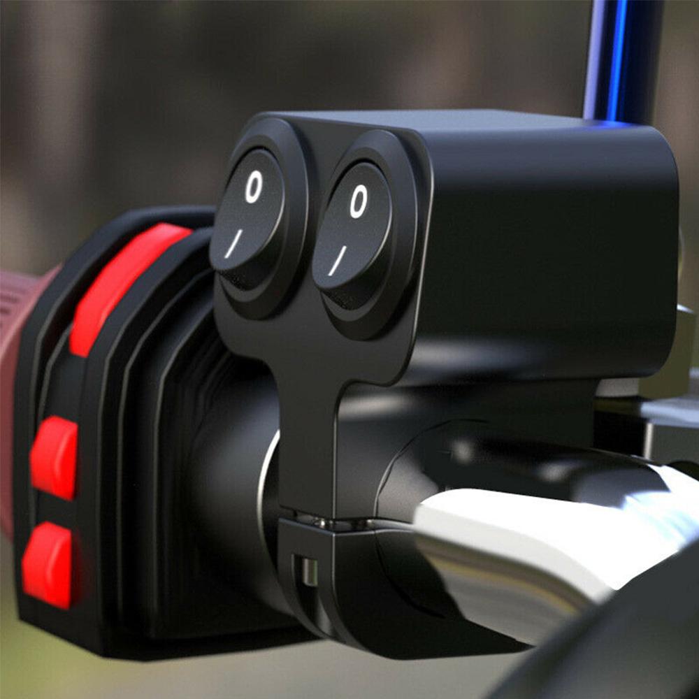 12V Motorcycle ATV Handlebar Dual Button Switch Mo... – Grandado