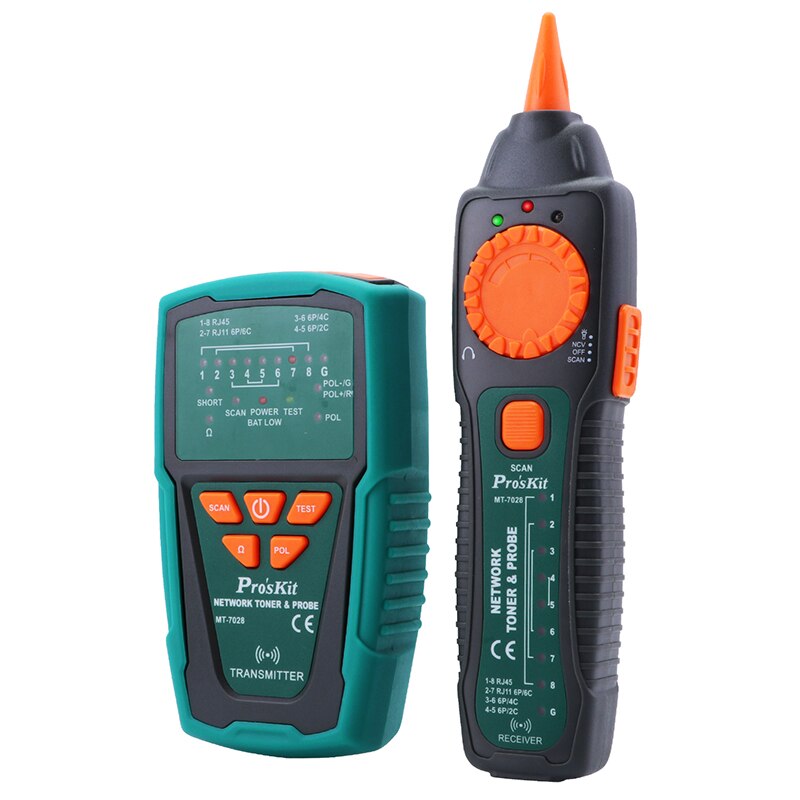 Pro'sKit MT-7028 Network Toner Probe Kit Audio... – Vicedeal
