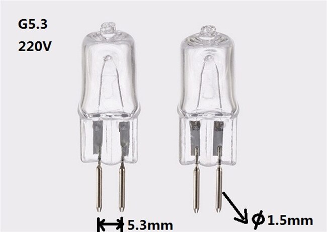 low prices G5.3 220V 20W / 35W / 50W / 75W bulb fr... – Vicedeal