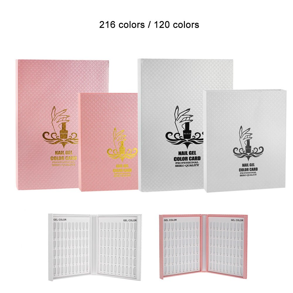 Model Nail Gel Polish Color Display Box Book Dedic... – Vicedeal