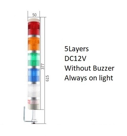 Industrial Multilayer Safety Stack Alarm Lamp Side... – Vicedeal