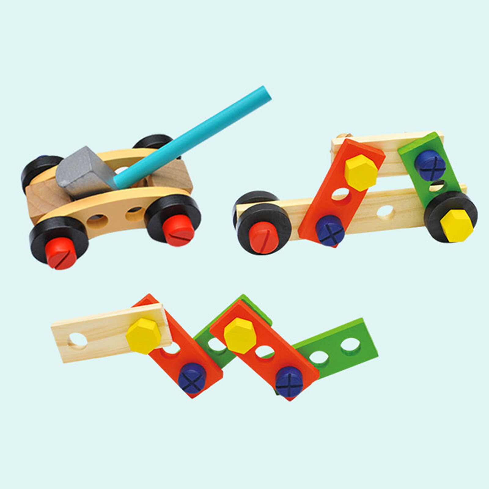 DIY Educational Construction Toy Wooden Learning E... – Grandado