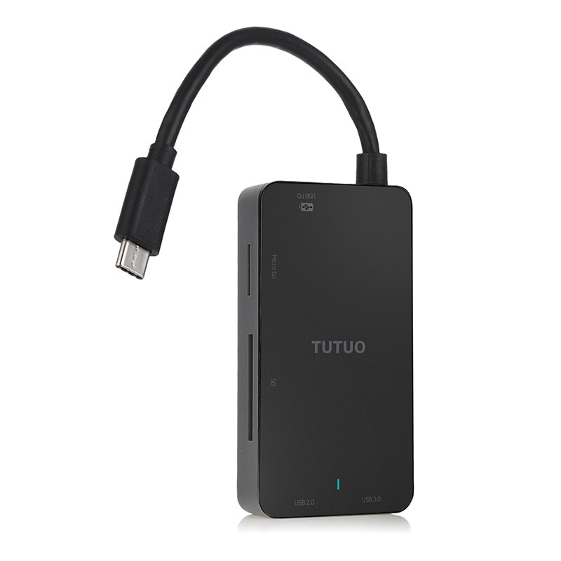 TUTUO Type C USB-A * 2 Poorten Converter met SD/Mi... – Grandado