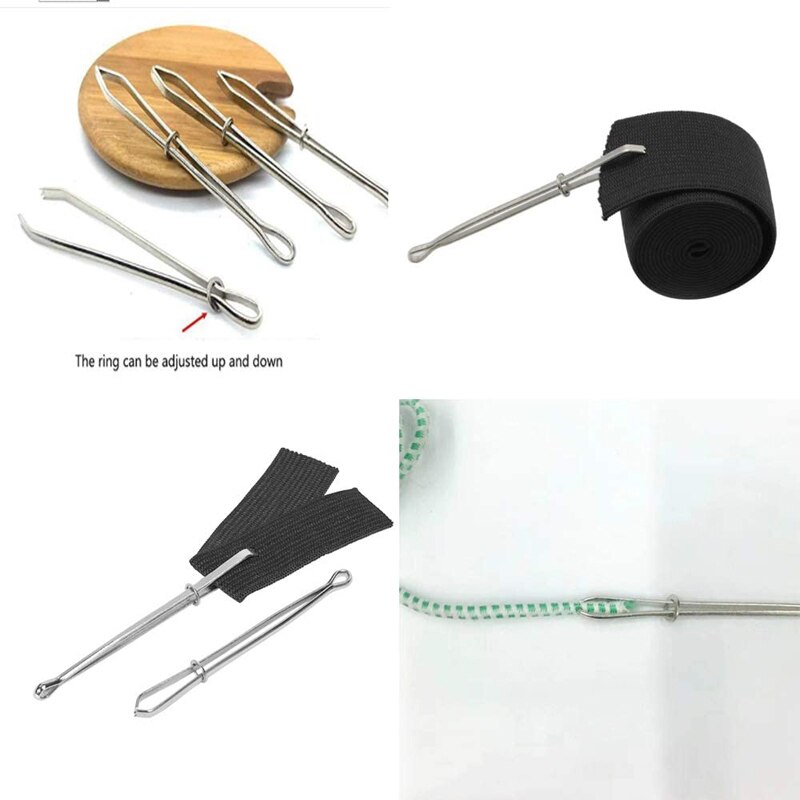 50Pcs Elastic Cord Rope Threader Clip Self-Locking... – Grandado