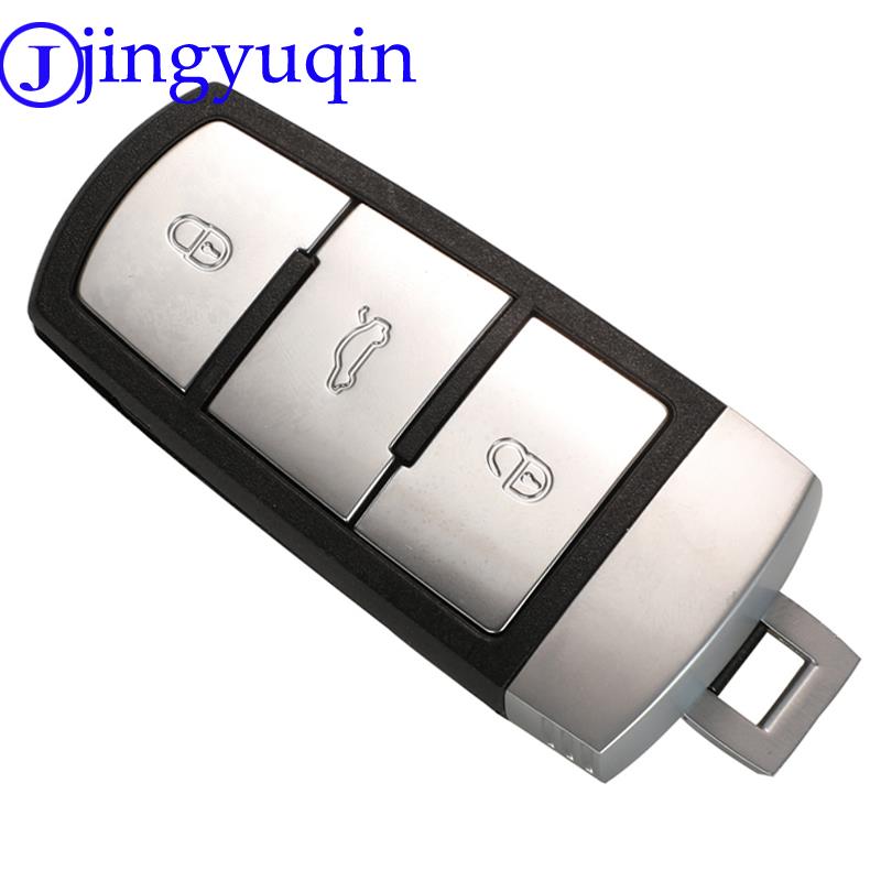 jingyuqin 3 Buttons Flip Smart Car Remote Key Fob ... – Grandado