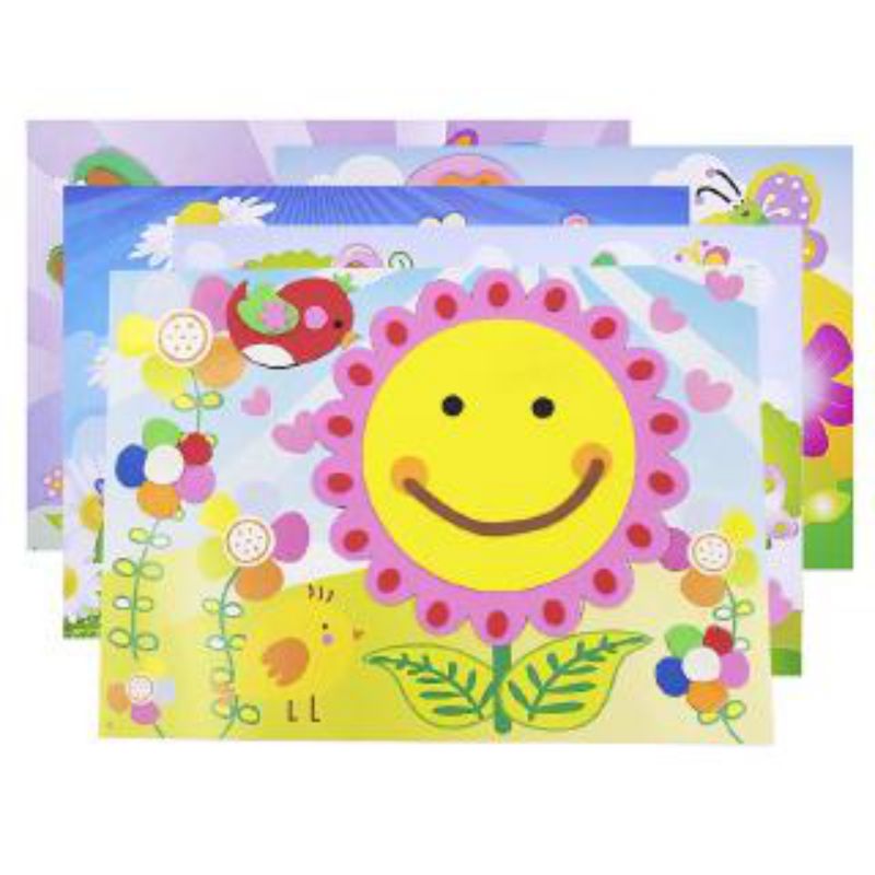 Children's Handmade EVA Three-dimensional Stickers... – Grandado