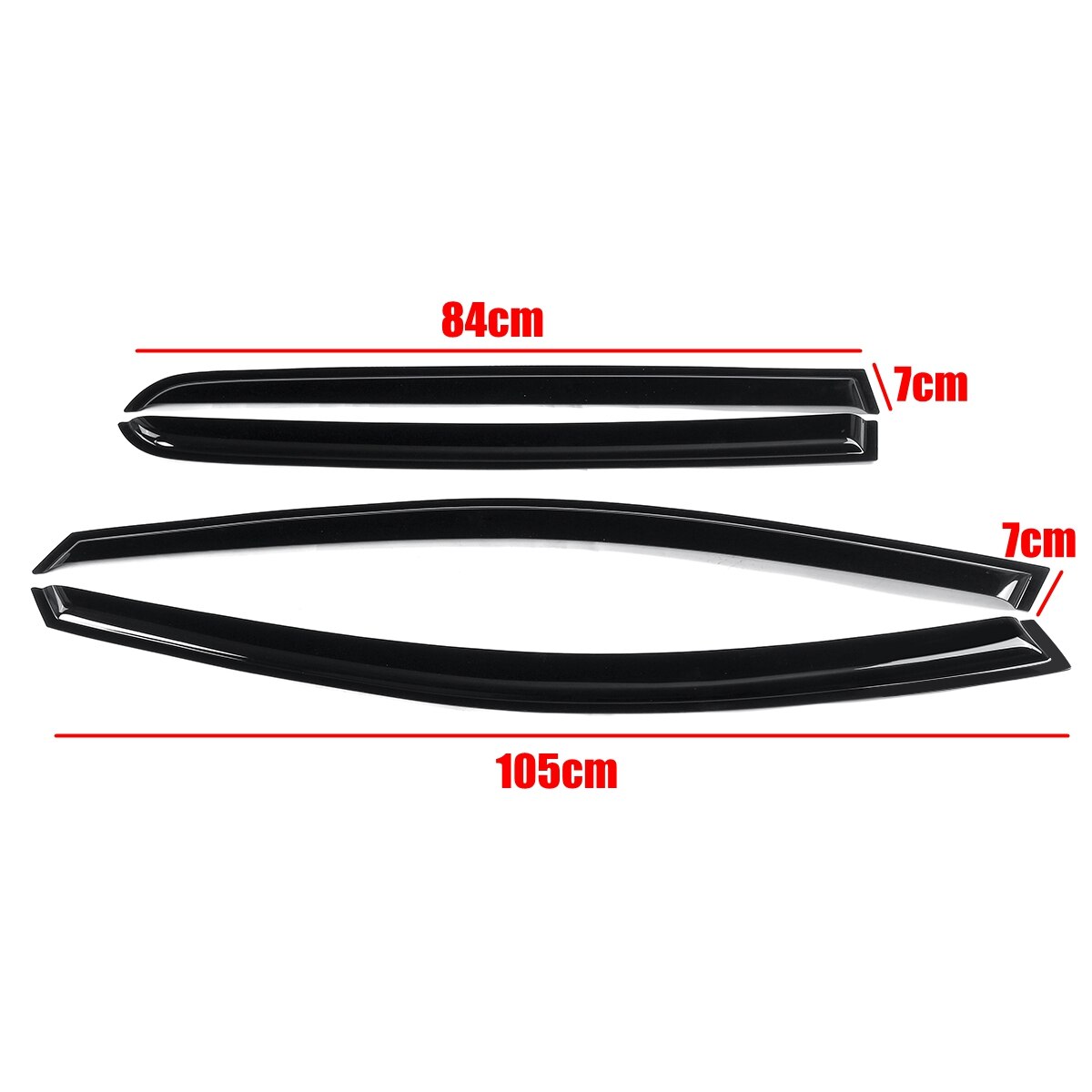 For VW Golf 7th Gen MK7 MK7.5 Car Window Wind Defl... – Grandado