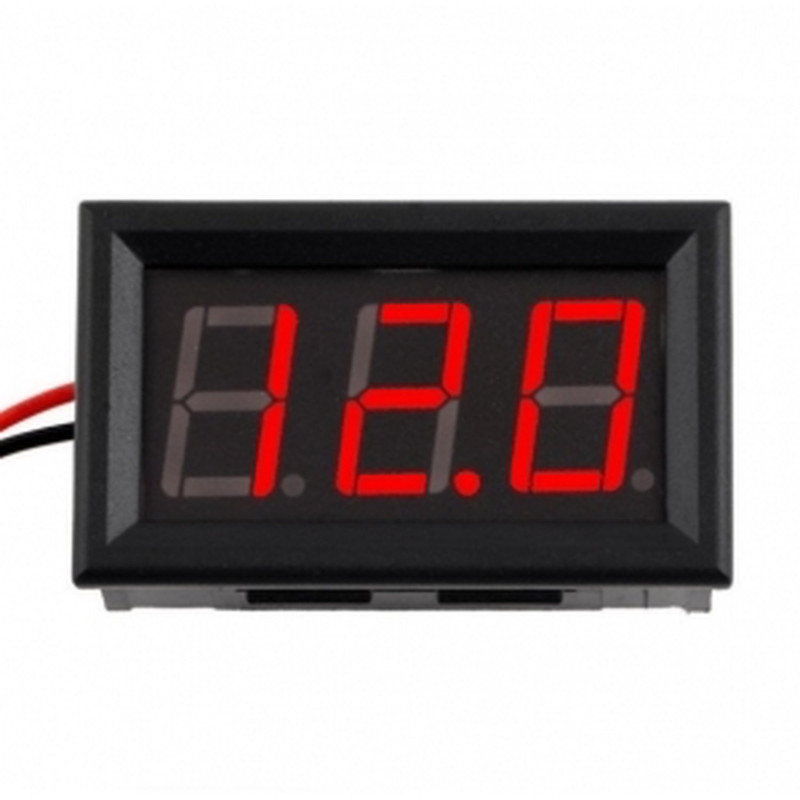 Dc 3.5~30v Led Panel Voltage Meter Digital Led Dis... – Grandado