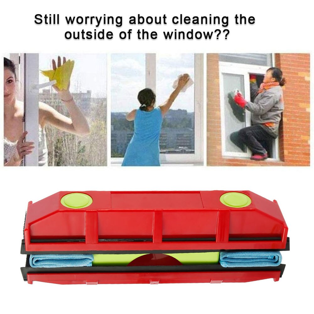 YJ Magnetic Window Cleaner 20-28mm Wide Clean Stro... – Grandado
