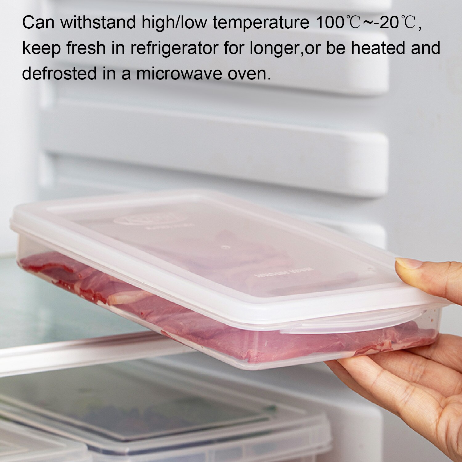 Refrigerator Storage Freezer Box Food Storage Deli... – Grandado