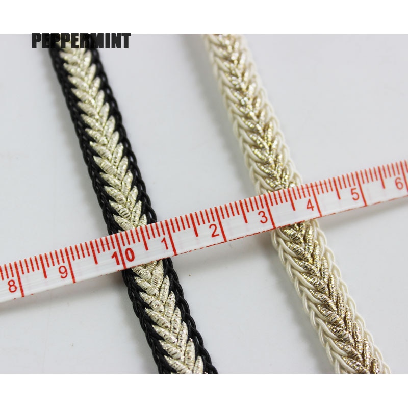 2 yard Golden Braid Trim 10mm Golden braided Lace ... – Grandado