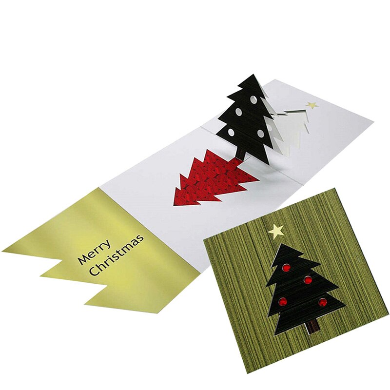 DIY Pop-up Card Christmas Tree,Handmade 3D Anniver... – Vicedeal