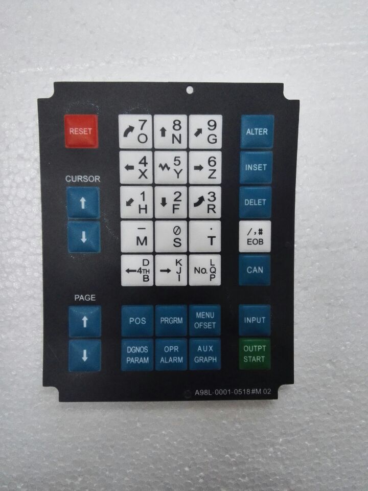 A98L-0001-0518#M02 Membrane Film for CNC Panel rep... – Grandado
