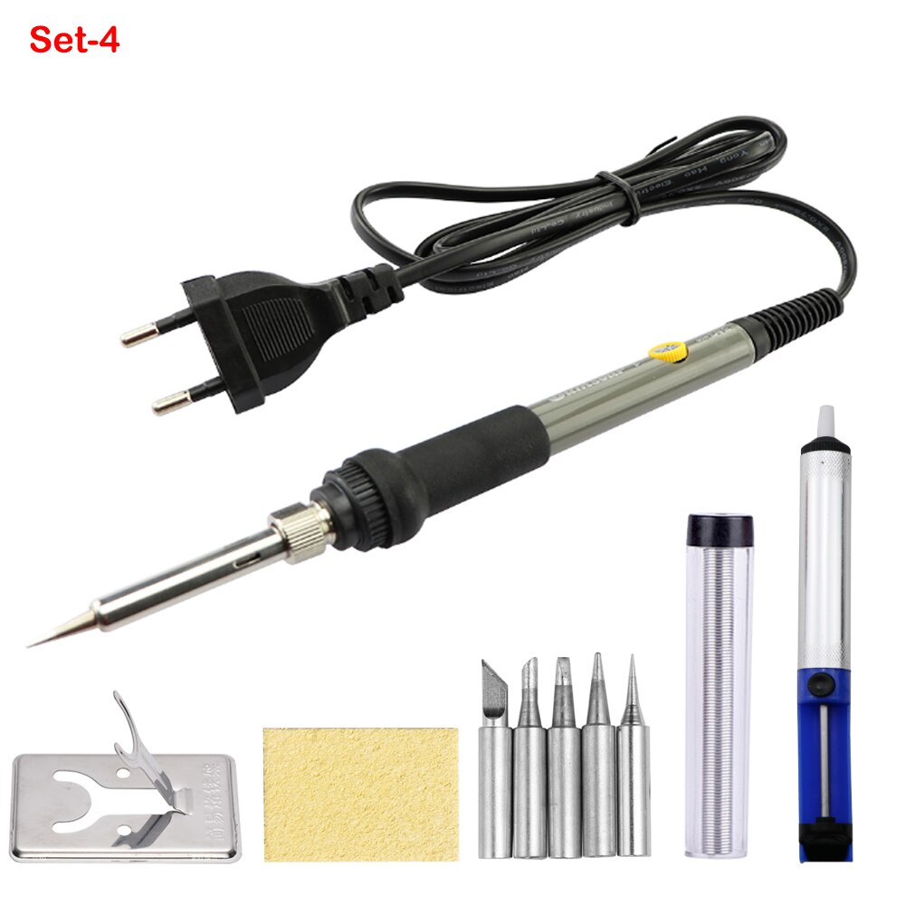 EU/US Adjustable Temperature Electric Soldering Ir... – Vicedeal