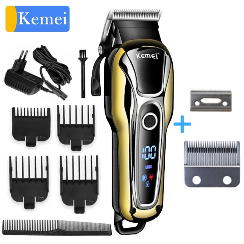 Kemei Hair clipper hair trimmer for men beard elec... – Grandado