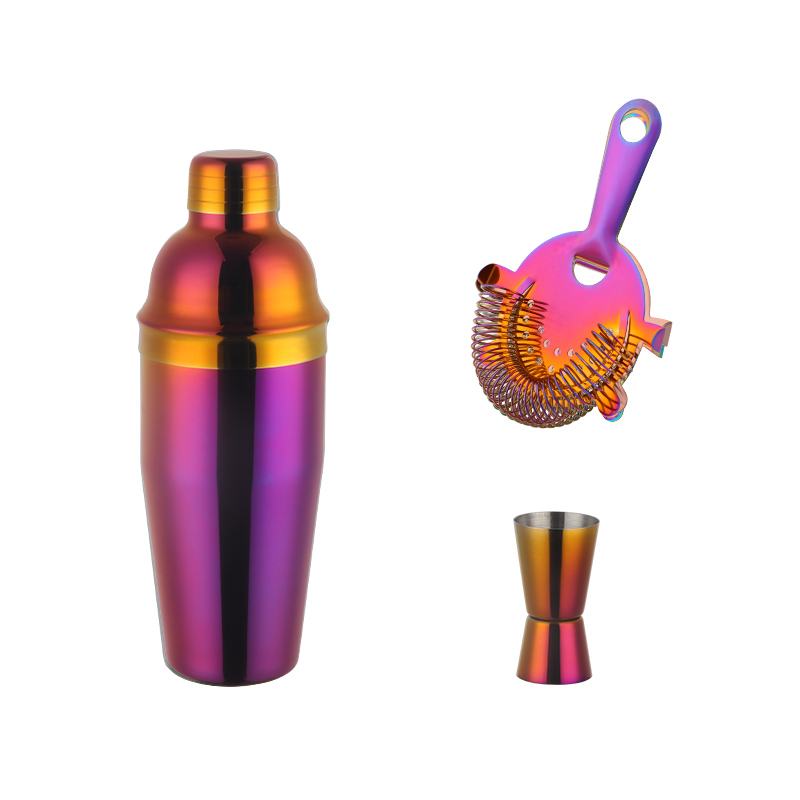 1/3Pcs Rvs Cocktail Shaker Meet Cup Ijs Filter Set... – Grandado