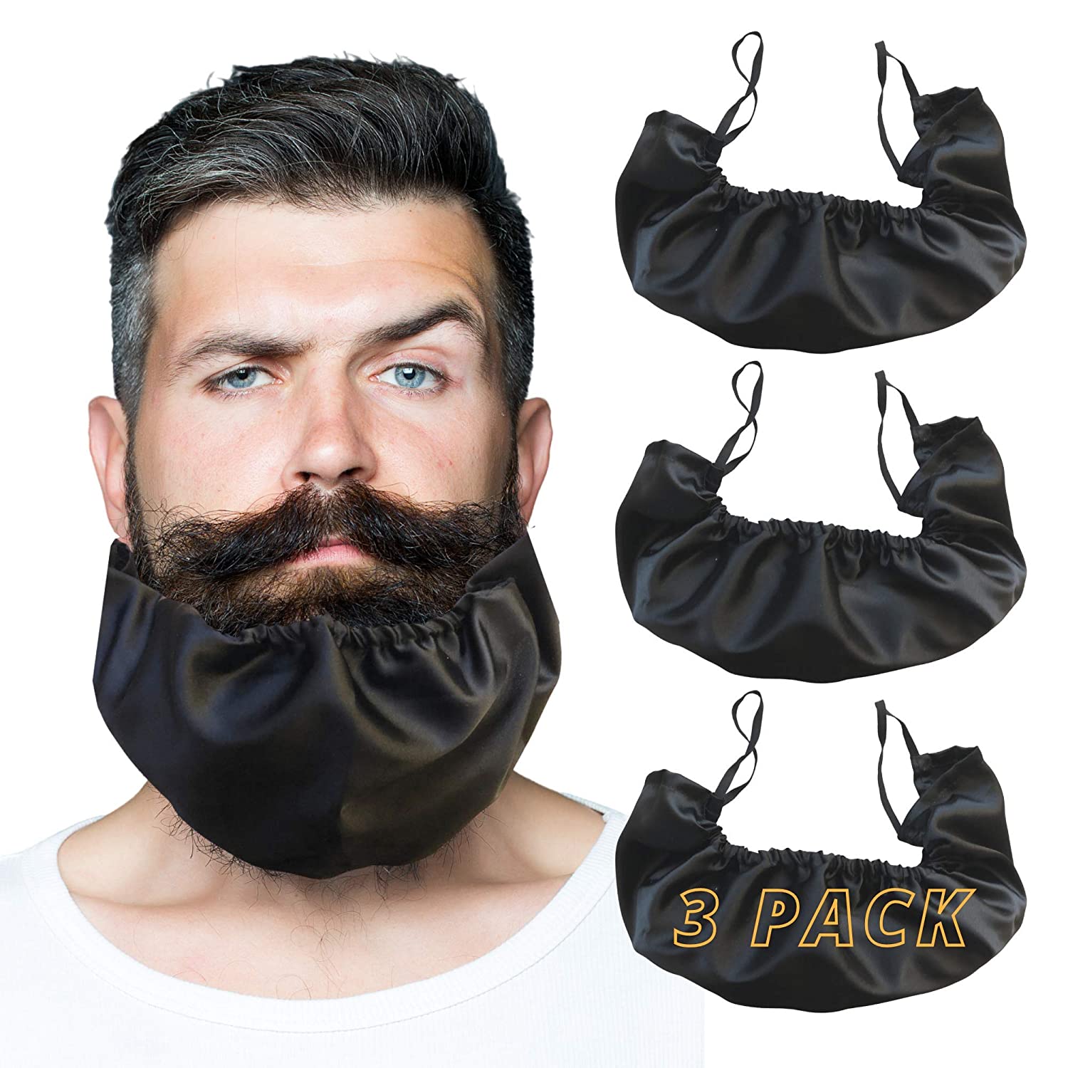 3 Pack Mens Beard Covers Portable Mens Beard apron... – Vicedeal