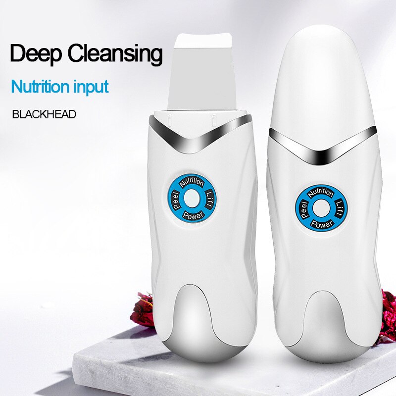 Ultrasonic Skin Scrubber Rechargeable Facial Ultra... – Grandado