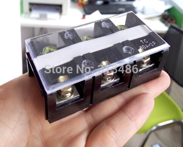 Borniers fixes TC, connecteurs TC 600V, 60a, 3P en... – Grandado