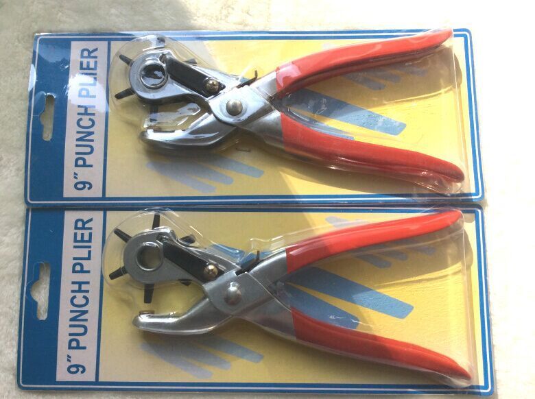 6 Sized 9 "Heavy Duty Leather Perforator Hand Tang... – Grandado