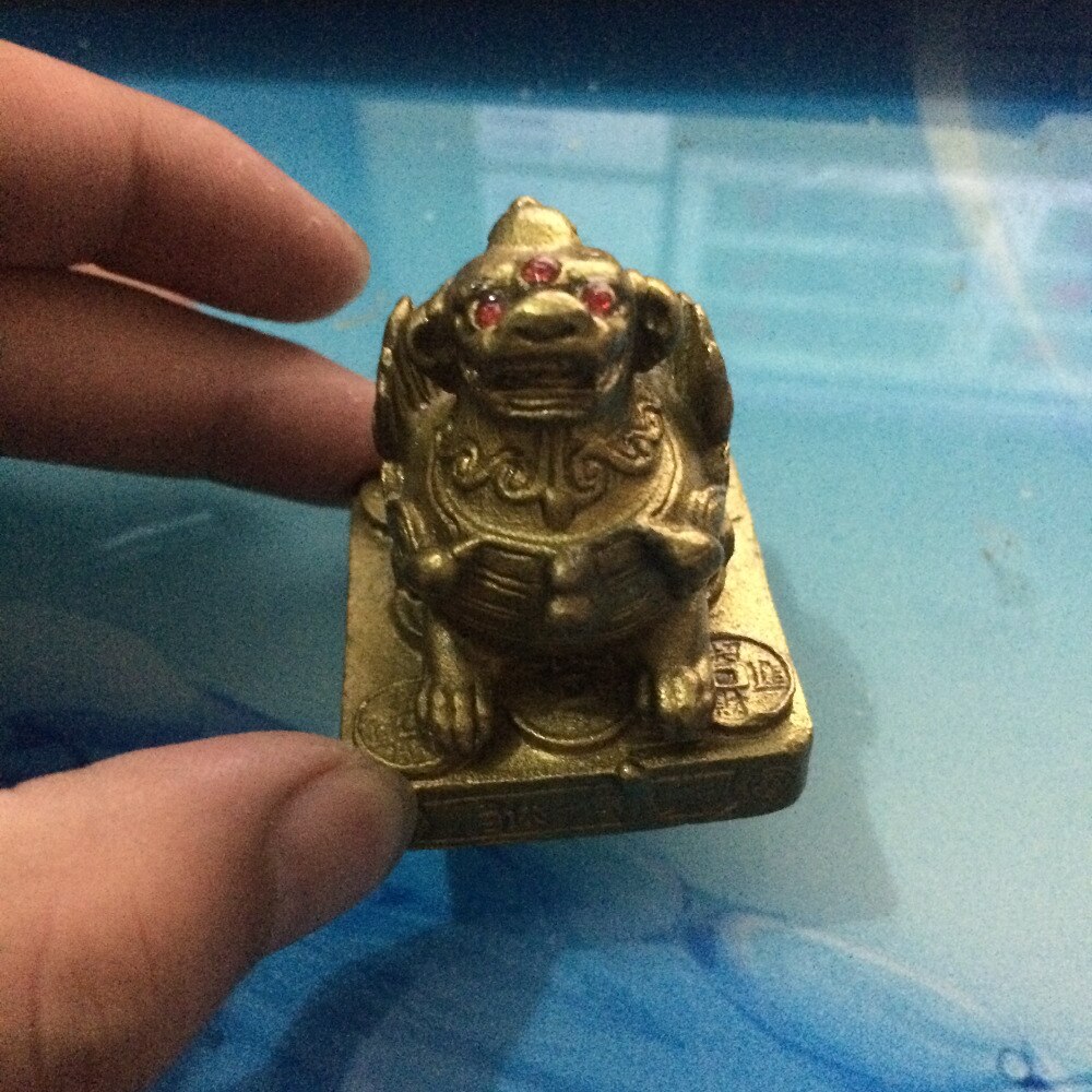 MOEHOMES China fengshui bronze brass PiXiu treasur... – Grandado