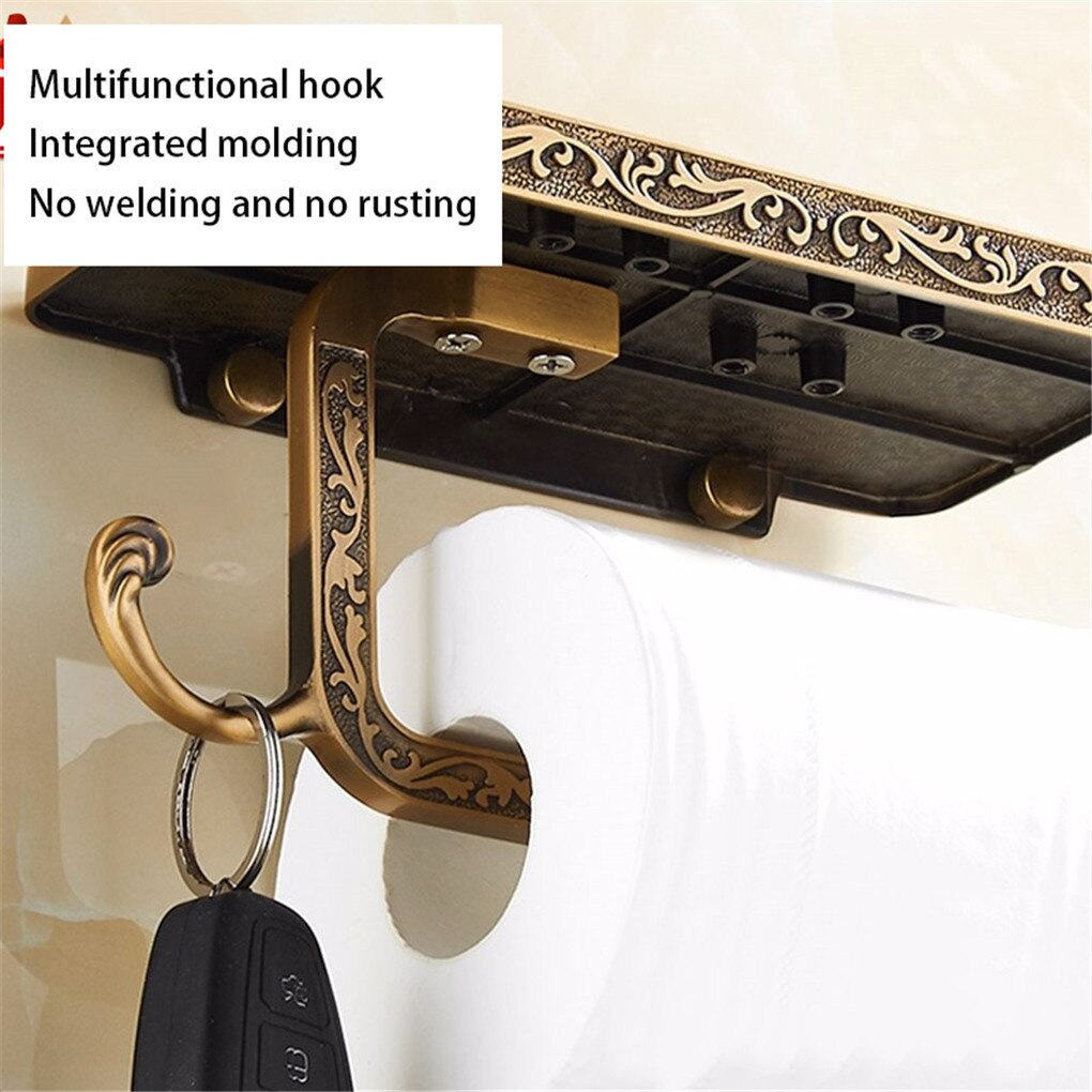 Vintage Toiletrolhouder Muur Gemonteerde Badkamer ... – Grandado