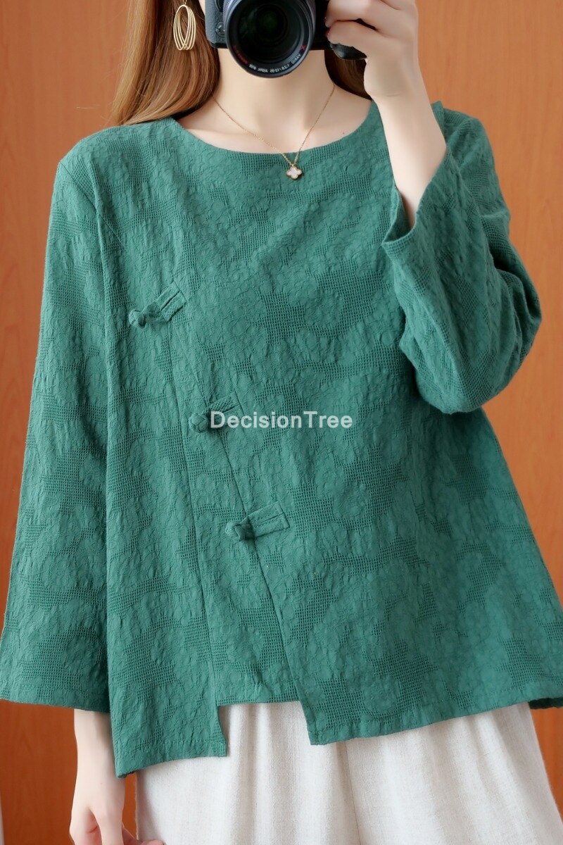 2022 chinese traditional costume hanfu top shirt w... – Vicedeal