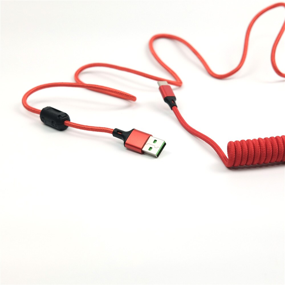 Huisdier Kleurrijke Aviator Opgerolde Type C Kabel... – Grandado