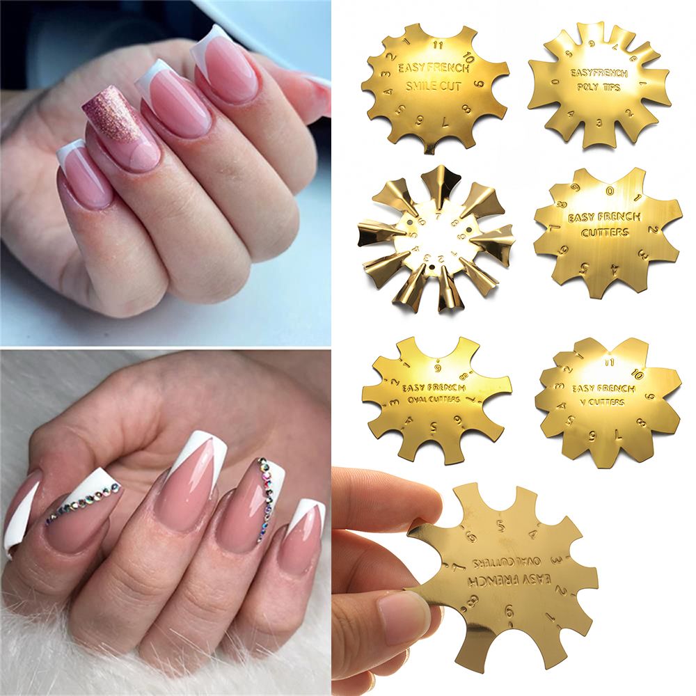 Franse Lijn Edge Cutter Smile Nail Art Edge Metal ... – Grandado