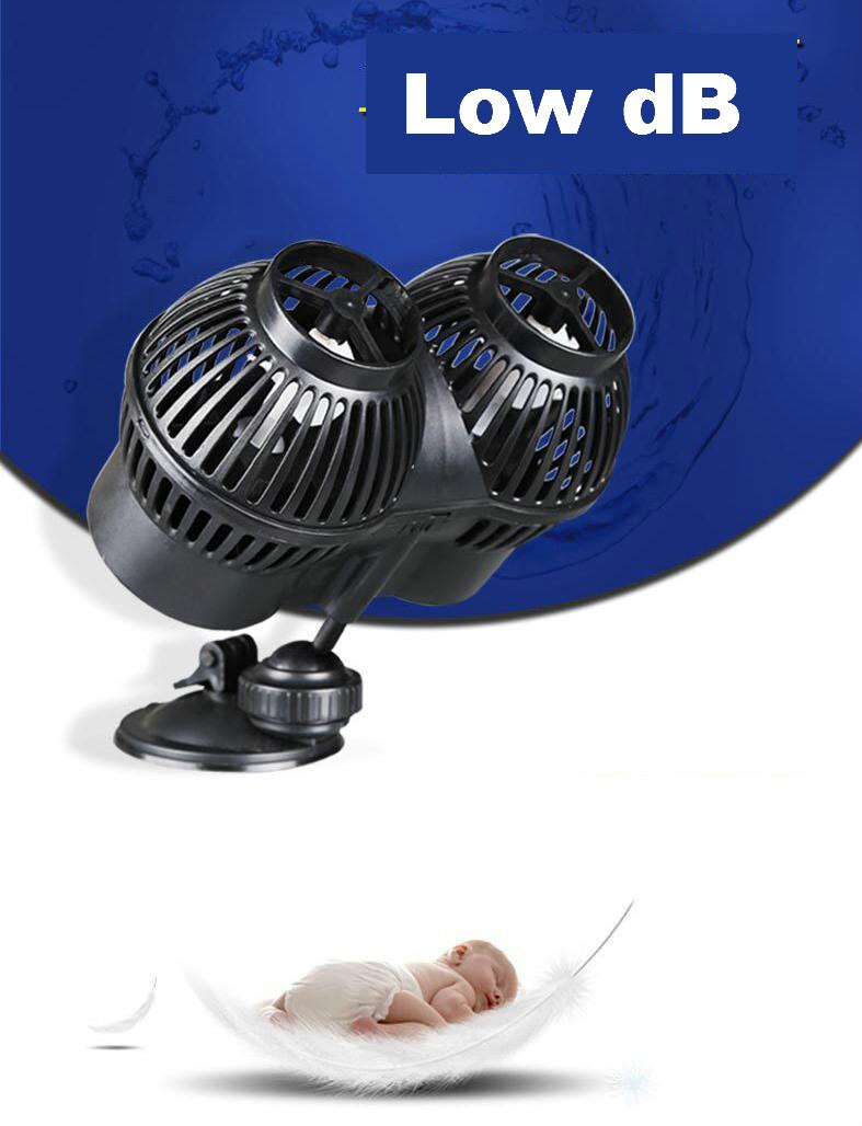 12/24w Aquarium Wavemaker Double Power Head Water ... – Grandado