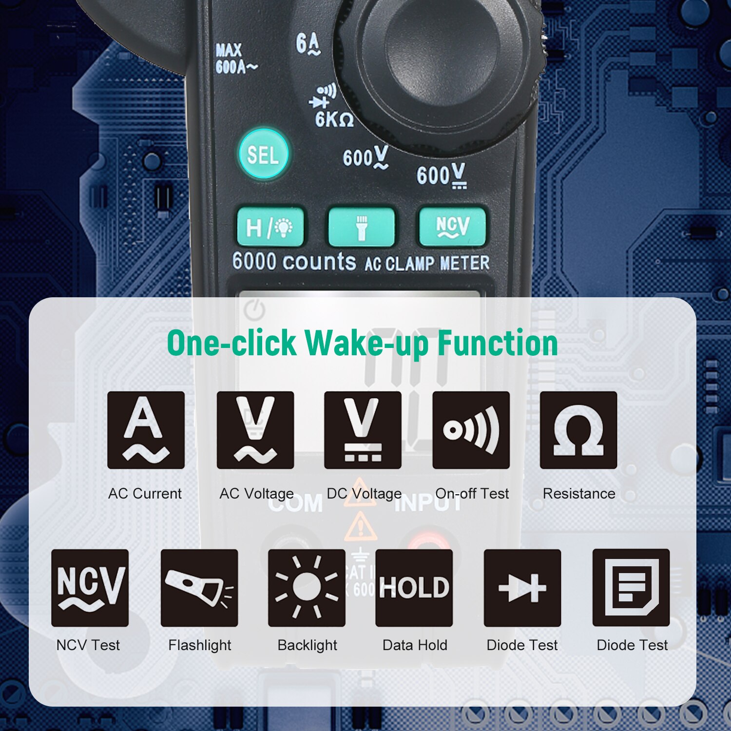 FUYI FY3267S High Precision Digital 6000 Counts Cl... – Vicedeal